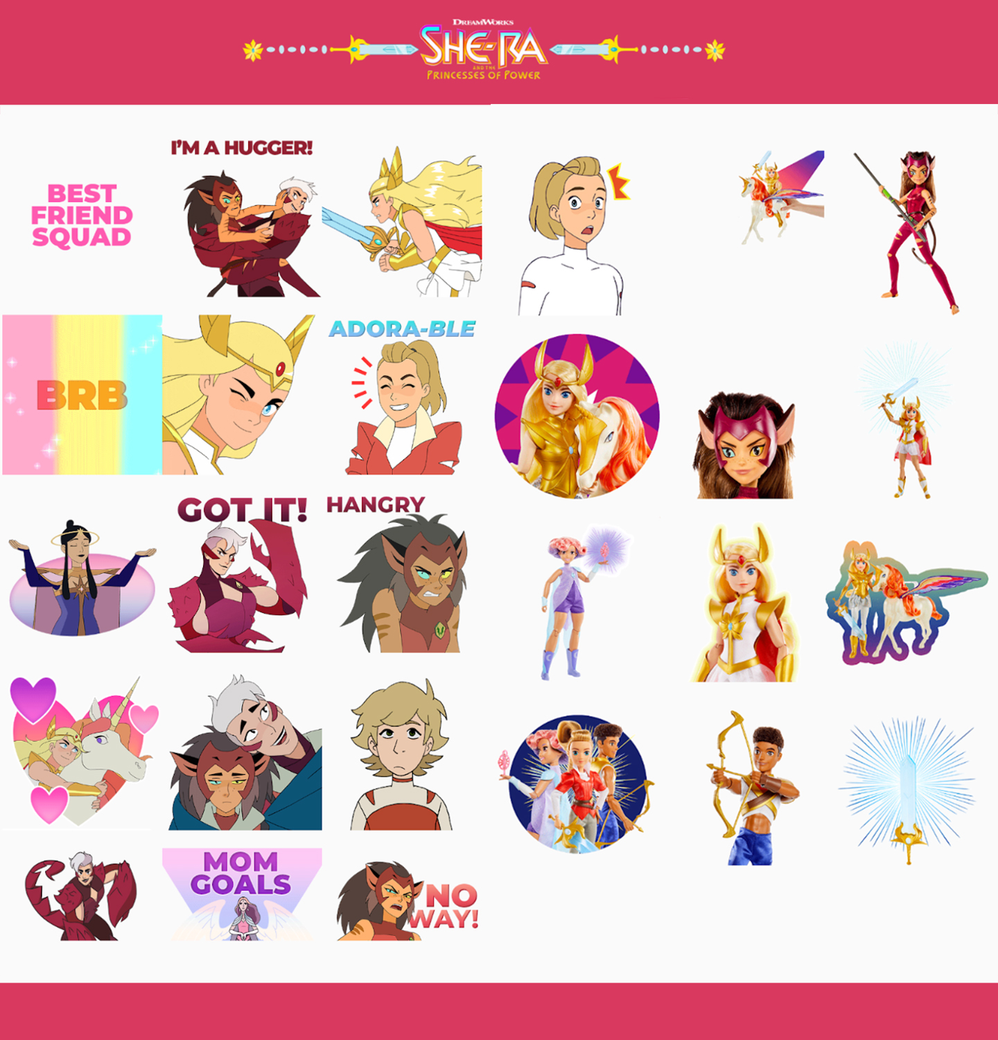 She-Ra Stickers